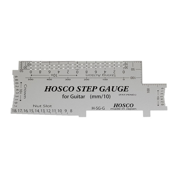 Многофункциональная линейка для гитары Step Gauge Hosco H-SG-G - купить с доставкой по выгодным ...