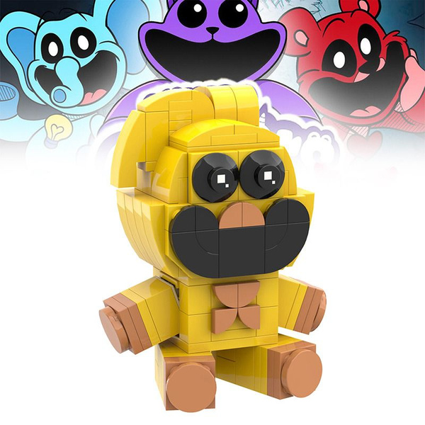 Конструктор smiling critters poppy playtime,улыбающиеся твари игрушки,132 деталей - купить с ...