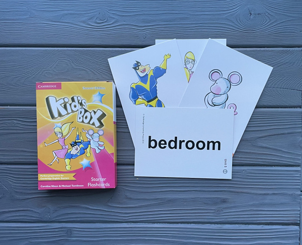 Kids Box Starter flashcards updated second edition. Карточки к курсу ...
