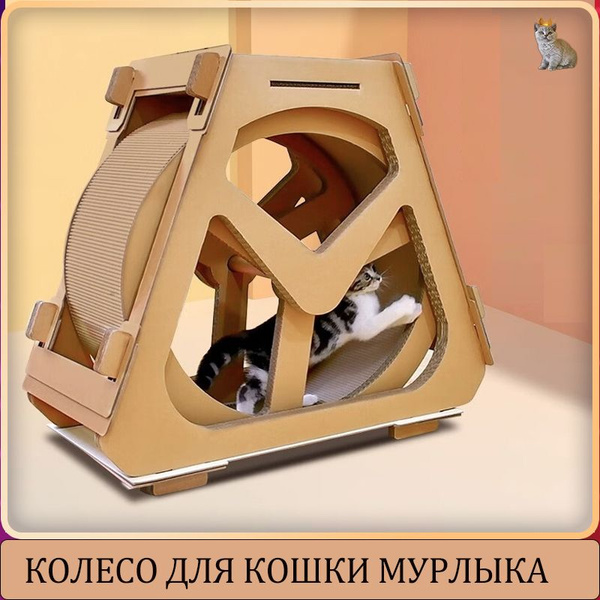 Колесо для кошки Мурлыка - купить с доставкой по выгодным ценам в ...