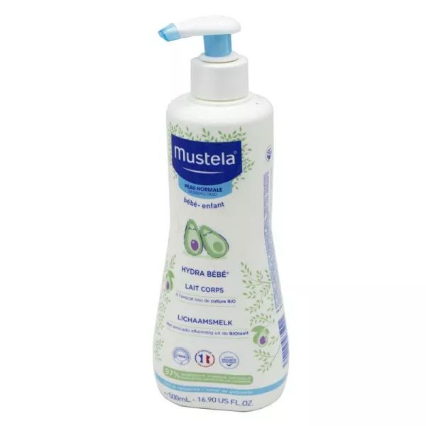Mustela Молочко для тела Hydra Bebe, детское, 500 мл - купить с ...