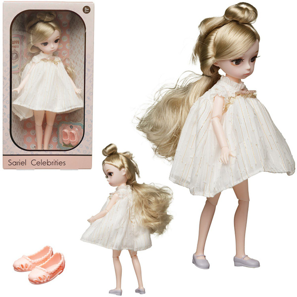 Кукла Junfa "Sariel Celebrities", 25 см, в белом платье, в коробке - купить с доставкой по ...