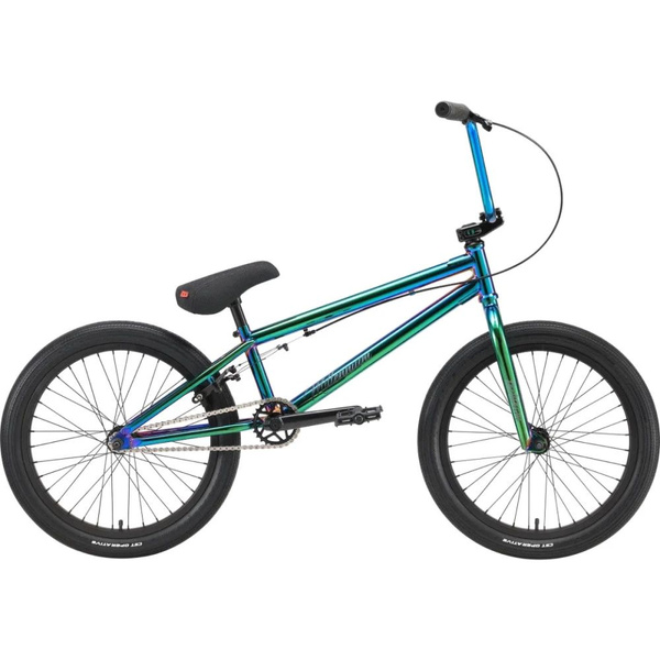 Трюковой спортивный велосипед BMX TechTeam Millennium 20" , светло-зеленый купить c доставкой на ...
