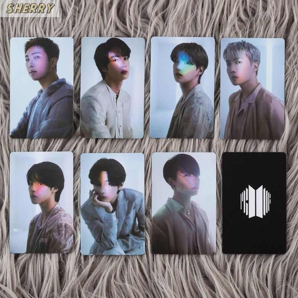 Kpop BTS карта, альбом PROOF та же фотокарточка, набор из 7 карточек ...