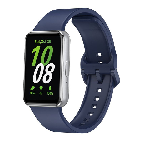 Samsung Galaxy Fit 3 Спортивный ремешок с силиконовой цветной пряжкой ...