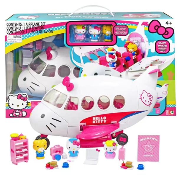 Игровой набор Jada Toys Hello Kitty Jet Plane PlaySet 84075 - купить с ...