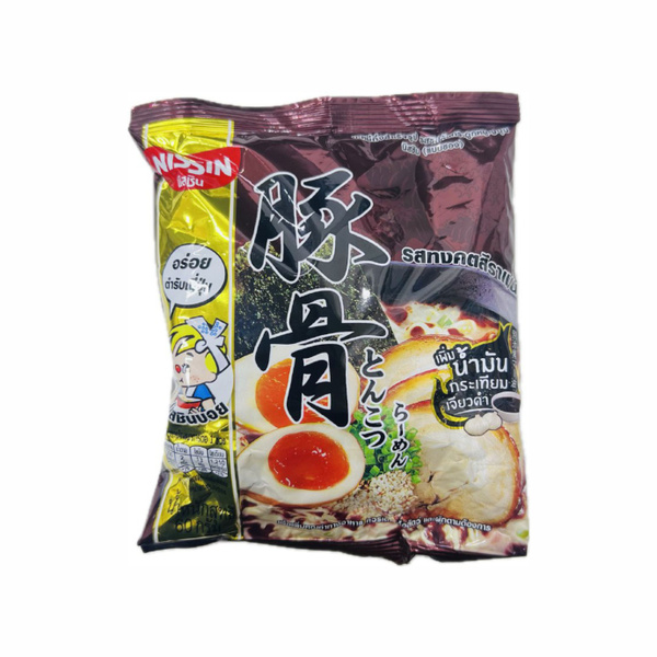 Тайская лапша в корейском стиле Nissin, 3 штуки по 60 гр - купить с доставкой по выгодным ценам ...