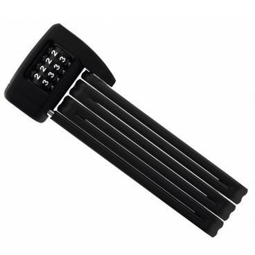 Замок велосипедный ABUS Bordo Combo Lite 6055C/85 BK SH, длина 85 см ...