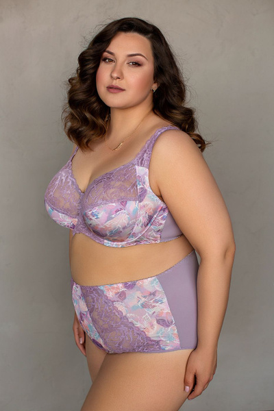 Бюстгальтер Женский Lady Lux мягкая чашка на каркасе, размер 80G разноцветный Микрофибра ...