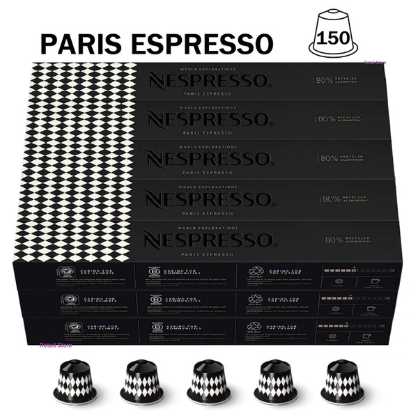 Набор кофе Nespresso Paris Espresso, 15 упаковок (150 капсул) - купить ...