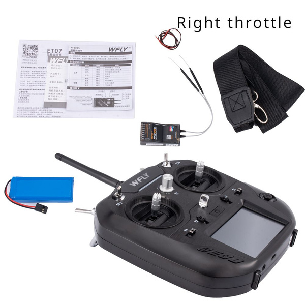 WFLY ET07 2.4ГГц 10CH Дистанционное Управление с Цветным Сенсорным ...