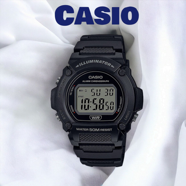 Характеристики Наручные часы CASIO W-219H-1A подробное описание товара ...