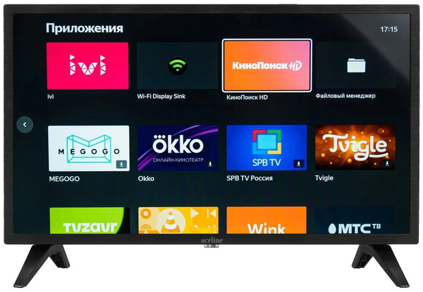 Купить телевизор Aceline 24HHY1 24" - купить с доставкой по выгодным ценам в интернет-магазине ...