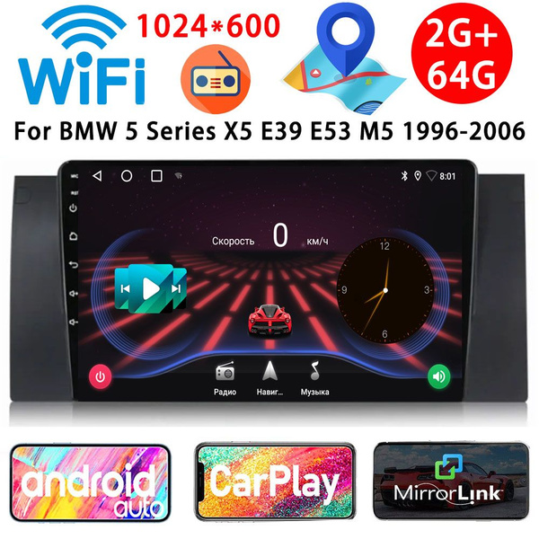 Автомагнитола 2 дин Андроид для БМВ X5/BMW X5 Series X5 E39 E53 M51996 ...