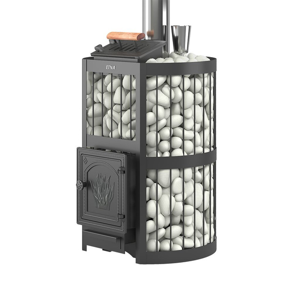 Чугунная печь для бани Стандарт 24 ДТ 4 Закрытая каменка Б В купить с доставкой по выгодным