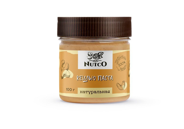 Кешью паста NUTCO натуральная - 100 гр. - купить с доставкой по выгодным ценам в интернет ...