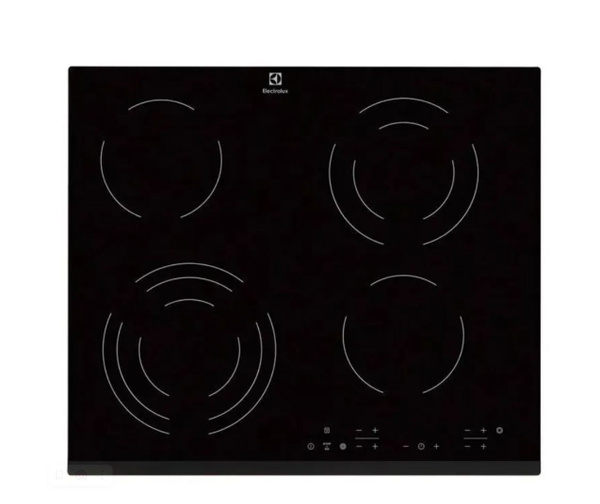 Электрическая варочная поверхность ELECTROLUX EHF6343FOK, черный купить ...