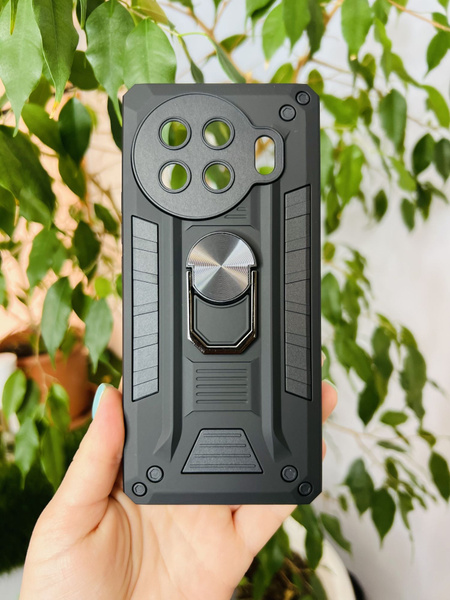 Чехол противоударный Military для Tecno Spark 20 Pro Plus Техно Спарк 20 Про Черный