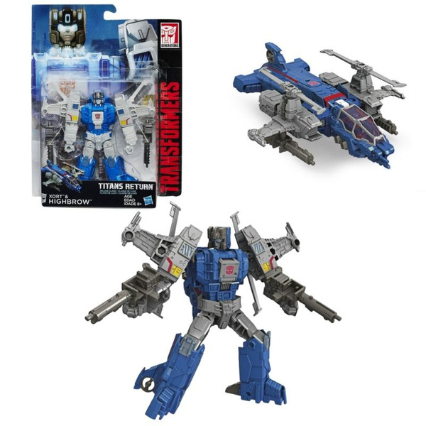 Трансформеры Hasbro Игрушка Titans Return Xort & Highbrow 13cm купить ...
