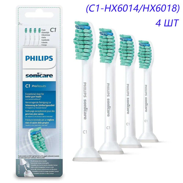 Насадки для электрической зубной щетки Philips Sonicare C1 ProResults ...
