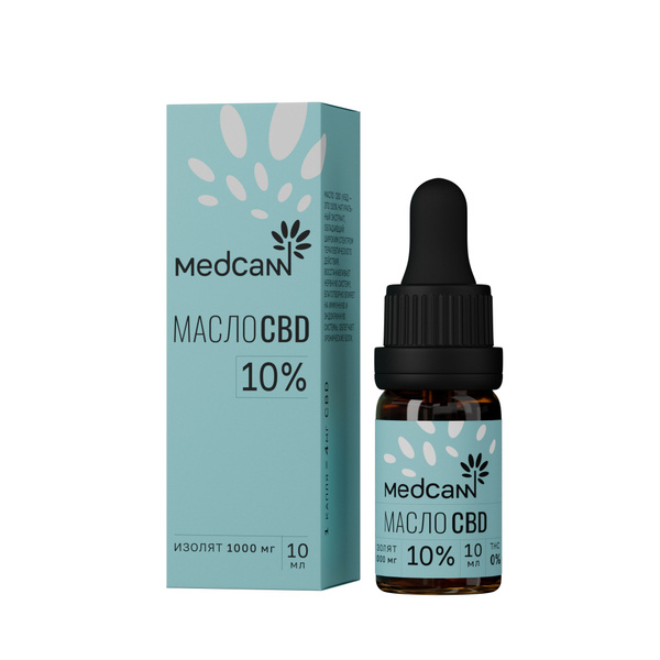 Масло CBD (КБД) MedCann 10% 1000мг - купить с доставкой по выгодным ...