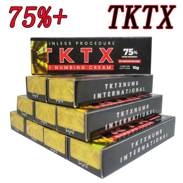 Крем для актуальных татуировок 30 шт. Черный крем TK75% - купить с ...