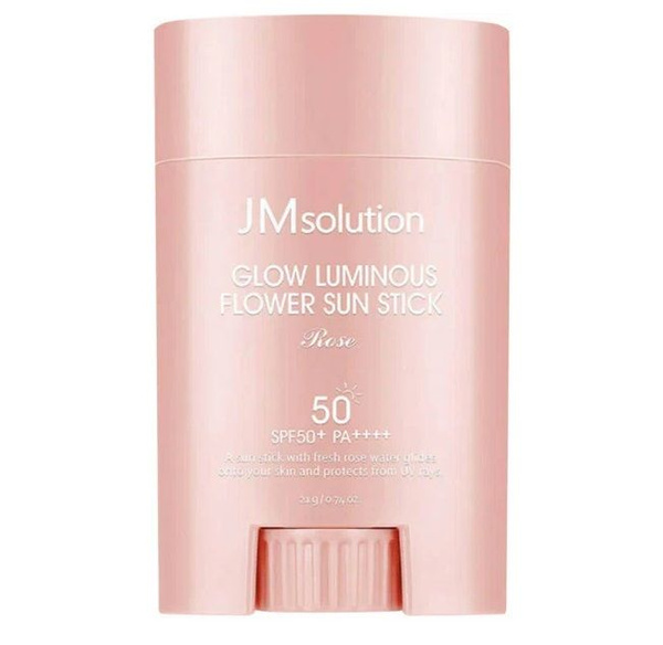 Солнцезащитный стик для сияния кожи JMSOLUTION Glow Luminous Flower Sun ...