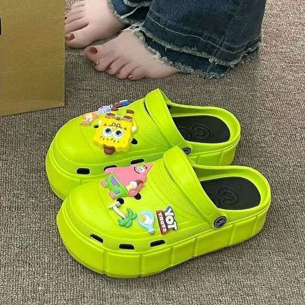 Сабо Женский SYJWY ПВХ (поливинилхлорид), размер 37, 38 Толстая подошва купить c доставкой на ...