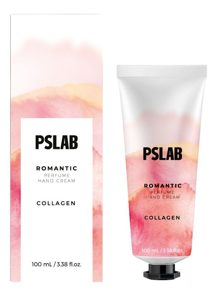 PSLAB Крем для рук, Romantic, Парфюмированный, с гиалуроновой кислотой, 100 мл - купить с ...