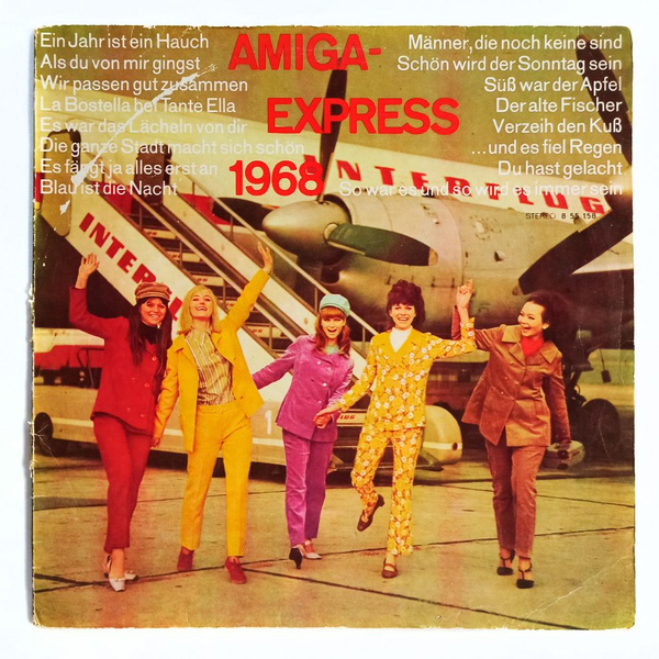 AMIGA-Express 1968 (GDR, 1972) LP, EX+, виниловая пластинка купить на OZON по низкой цене ...
