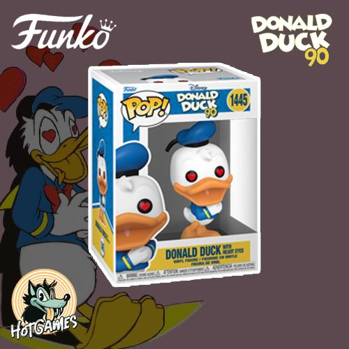 Фигурка Funko POP! Donald Duck 90th Anniversary Donald Duck with Heart ...