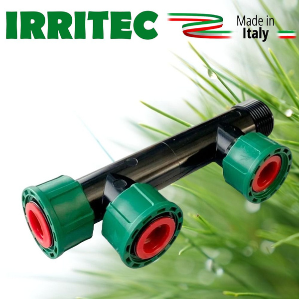 Гребенка (коллектор) пнд для воды на 2 клапана Irritec - купить по ...