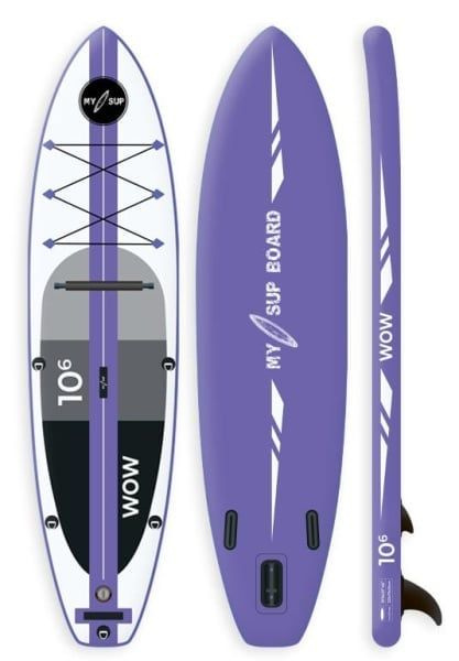 Надувная доска для SUP-бординга MY SUP WOW 10.6 ALL ROUND - купить с ...