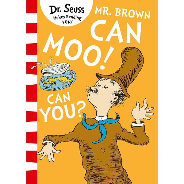 Mr. Brown Can Moo! Can You? Dr. Seuss Book доктор Сьюз детская книга ...