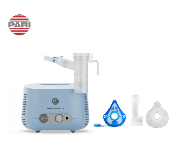 Детский ингалятор компрессорный PARI COMPACT2 с силиконовой маской №2 ...