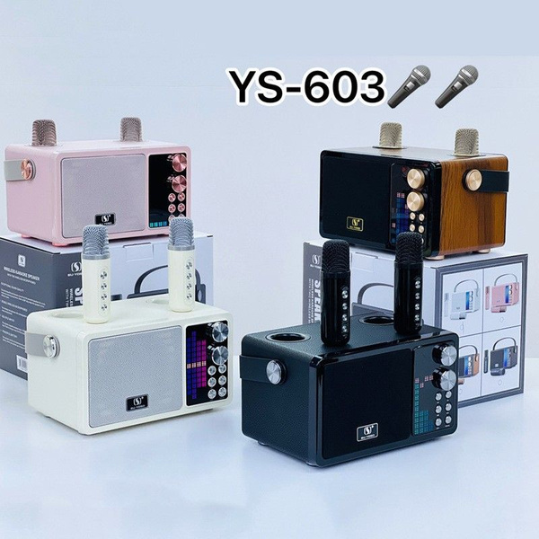 Портативная караоке колонка с микрофонами SkyDisco ys-603 - купить с доставкой по выгодным ценам ...