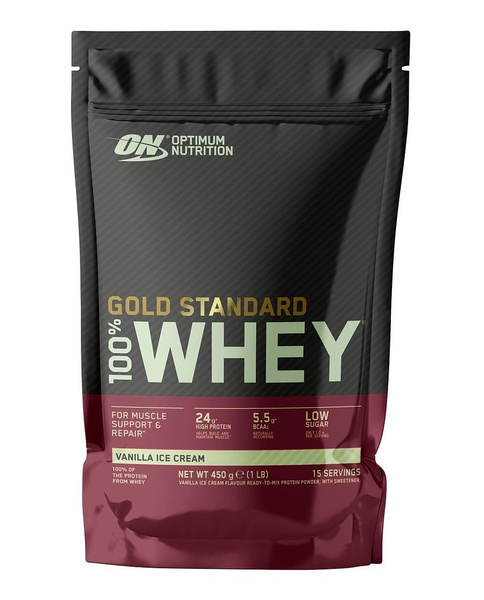 Протеин Gold Standard 100% Whey, 450 г - Ваниль - купить с доставкой по ...