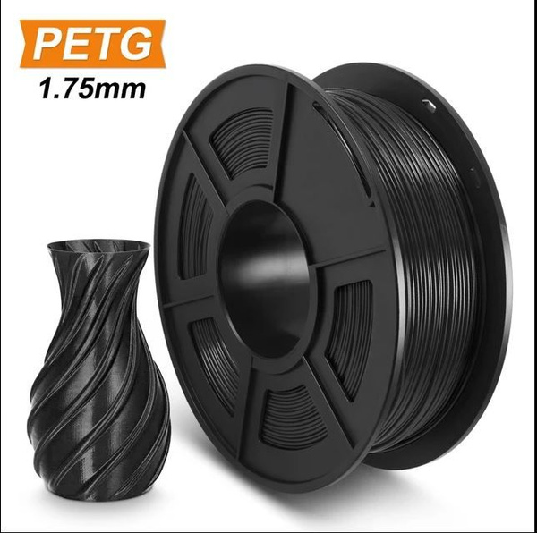 Пластик для 3D принтера PETG Black 1.75 - купить с доставкой по выгодным ценам в интернет ...