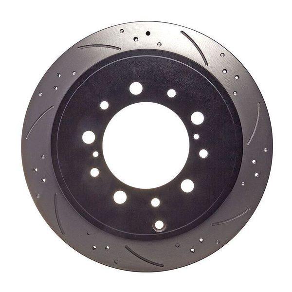Диск тормозной (перфорированный) правый задний (rr rh) toyota land ...