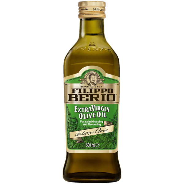 Масло оливковое Filippo Berio Extra Virgin, 500мл - купить с доставкой ...