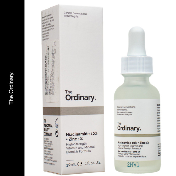 Сыворотка для лица от прыщей и акне Niacinamide 10% + Zinc 1% The ...