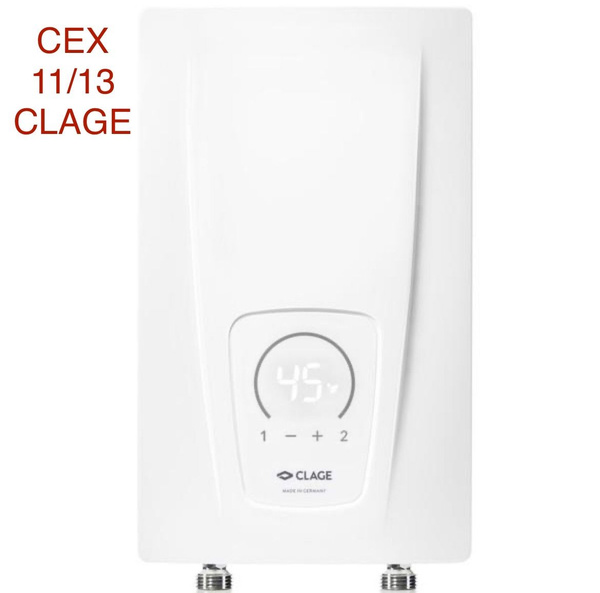 Водонагреватель проточный Clage CEX 11/13 купить на OZON по низкой цене ...