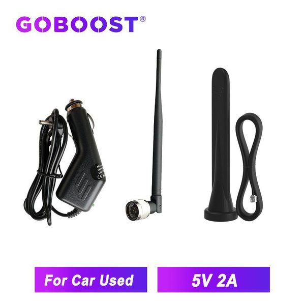 GOBOOST Комплект автомобильных антенн, для усиления мобильного сигнала с хлыстовой антенной, GSM ...