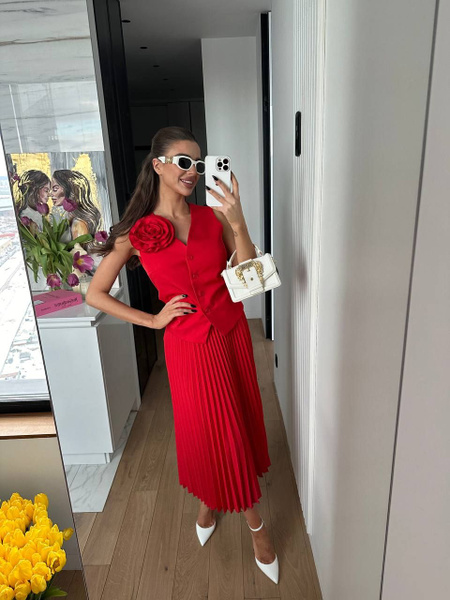 Костюм классический Женский Mos-fashion Вечерний/праздничный двойка ...