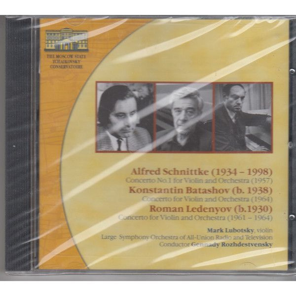 CD Audio CD Alfred Schnittke, Konstantin Batashov*, Roman Ledenyov ...
