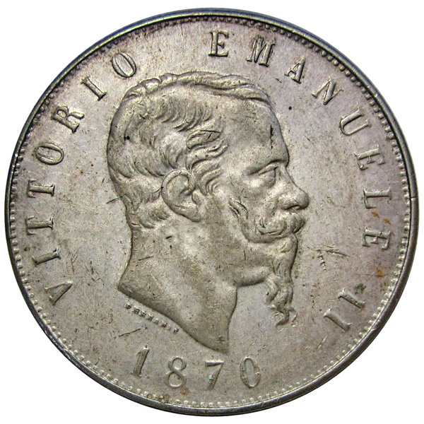 Копия монеты Италии 5 лир 1870 купить на OZON по низкой цене (1587533011)