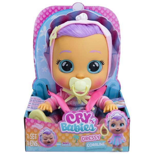 Кукла Cry Babies Coraline Каролина Кристал интерактивная - купить с ...