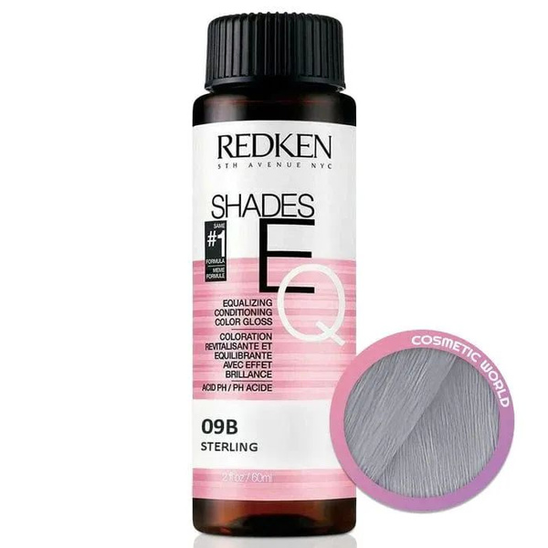 Redken - Shades EQ Gloss 09B Sterling Краска 60 мл - купить с доставкой ...