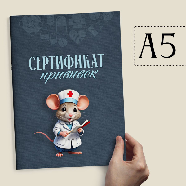 Прививочный сертификат А5 - купить с доставкой по выгодным ценам в ...