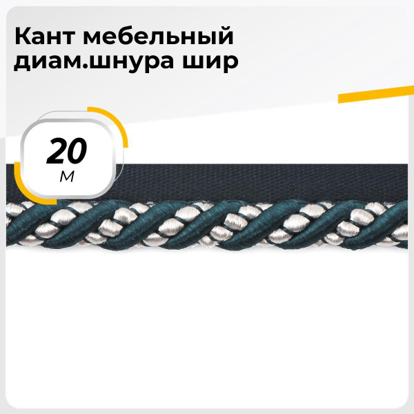 Кант для шитья отделочный мебельный с тесьмой, окантовка для мебели 1 ...
